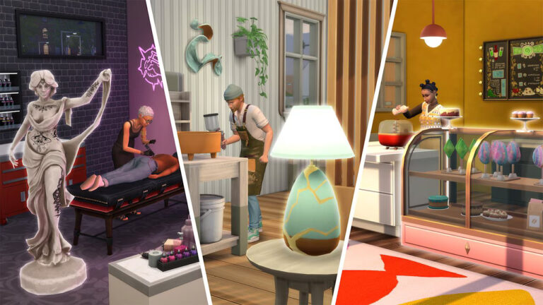 Descobrimos! Todos os detalhes de The Sims 4™ Ócio e Negócios - Alala Sims